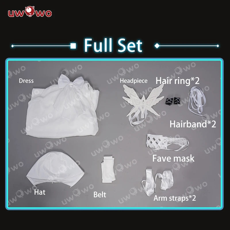 LAST BATCH UWOWO Genshin Impact Columbina Cosplay Costume Fatui ...